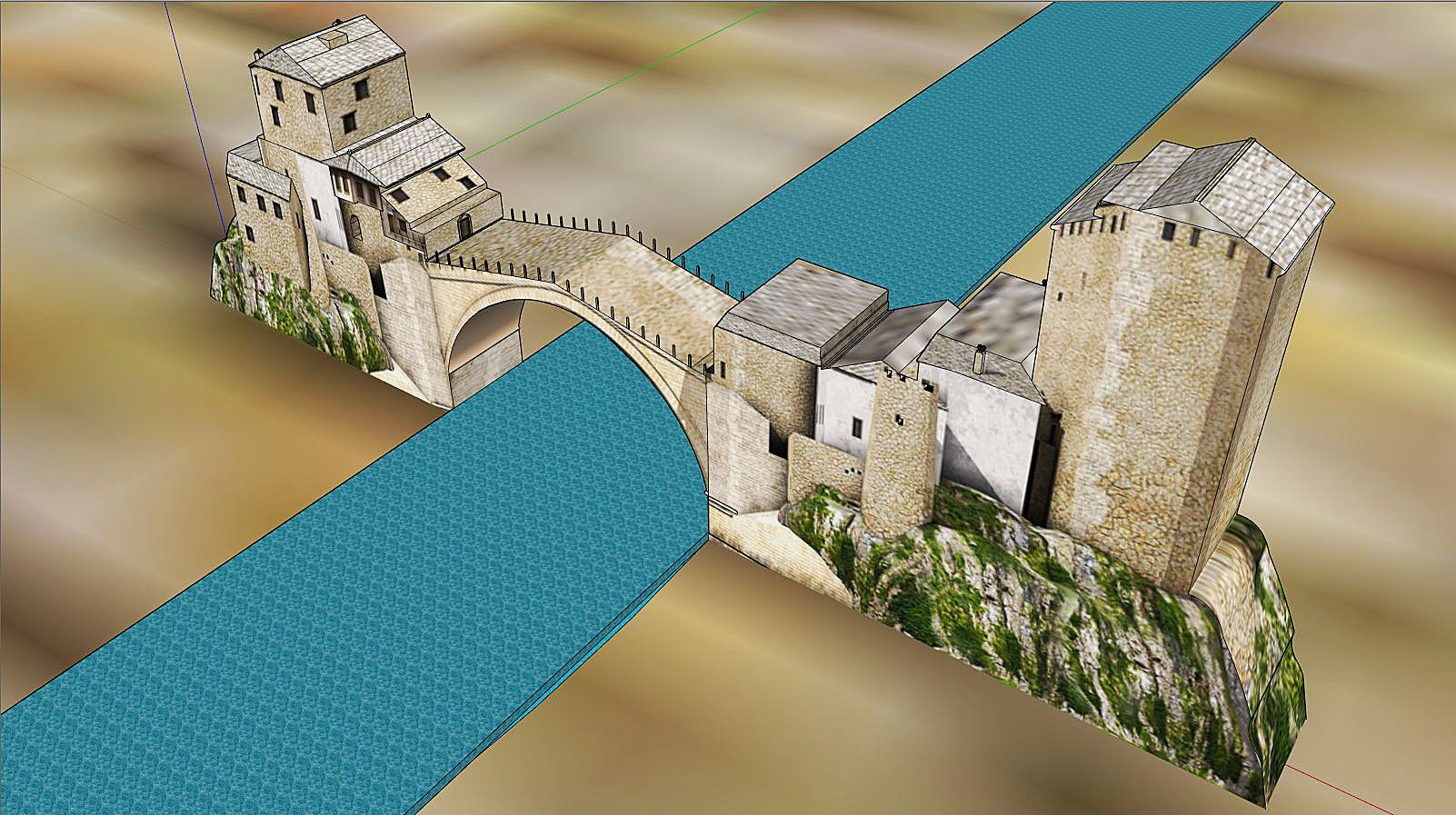 Stari Most Bridge - Objects - X-Plane.Org Forum
