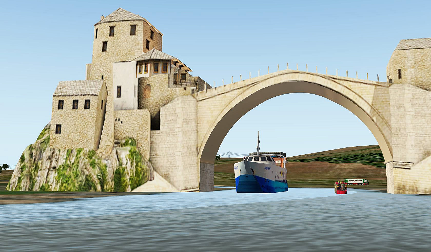Stari Most Bridge - Objects - X-Plane.Org Forum