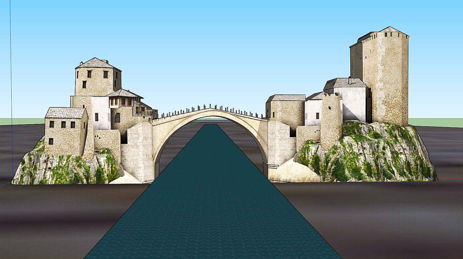 Stari Most Bridge - Objects - X-Plane.Org Forum