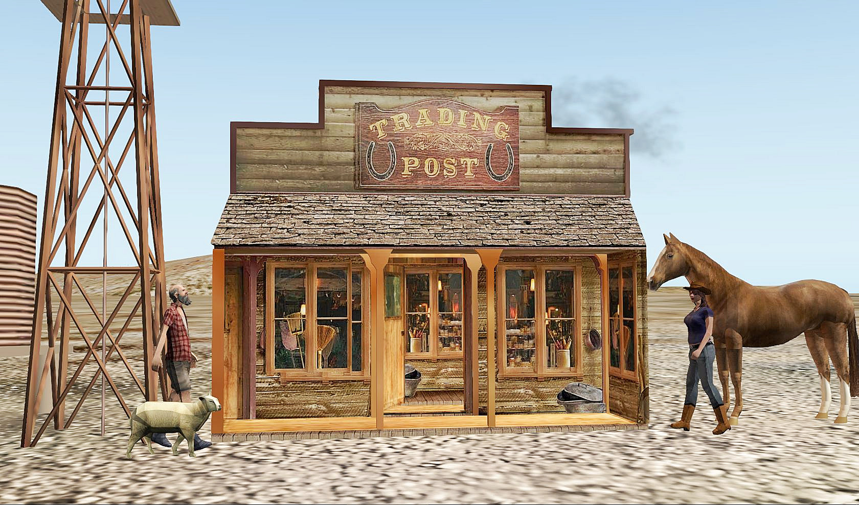 Joe's Trading Post (Animated) - Objects - X-Plane.Org Forum