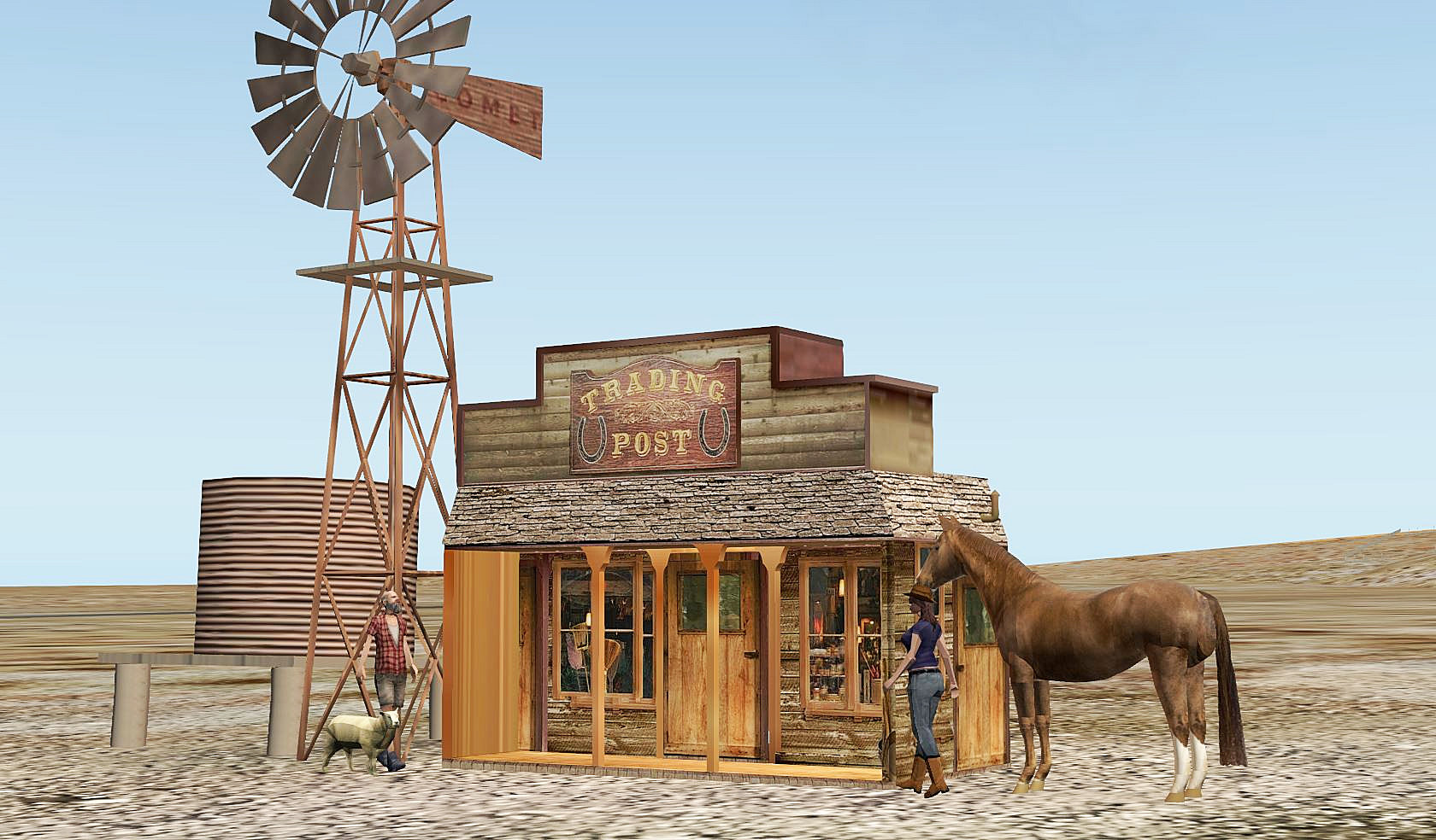Joe's Trading Post (Animated) - Objects - X-Plane.Org Forum