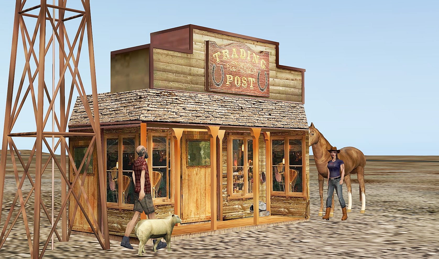 Joe's Trading Post (Animated) - Objects - X-Plane.Org Forum