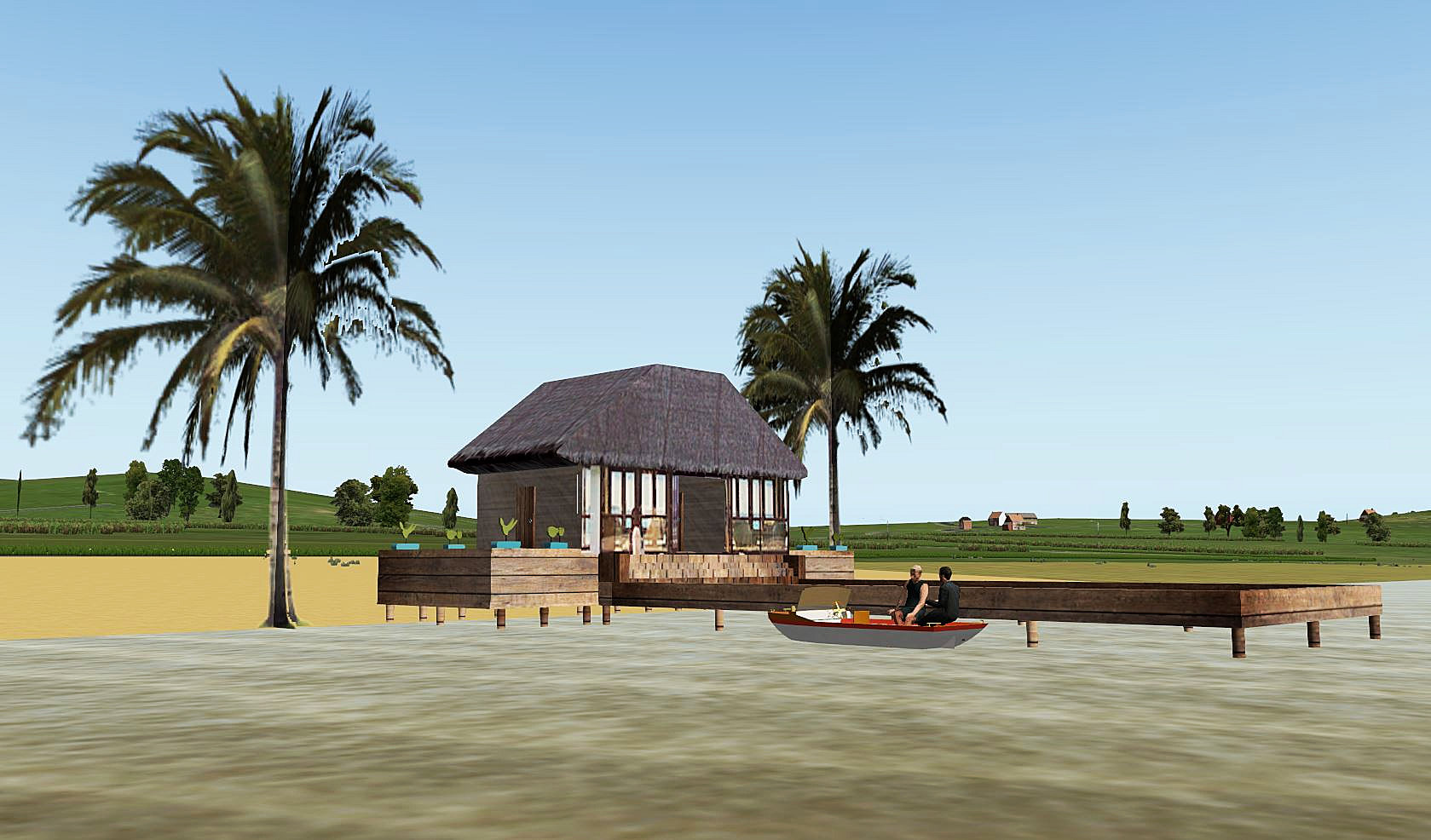 Sea Dock Hut - Objects - X-Plane.Org Forum