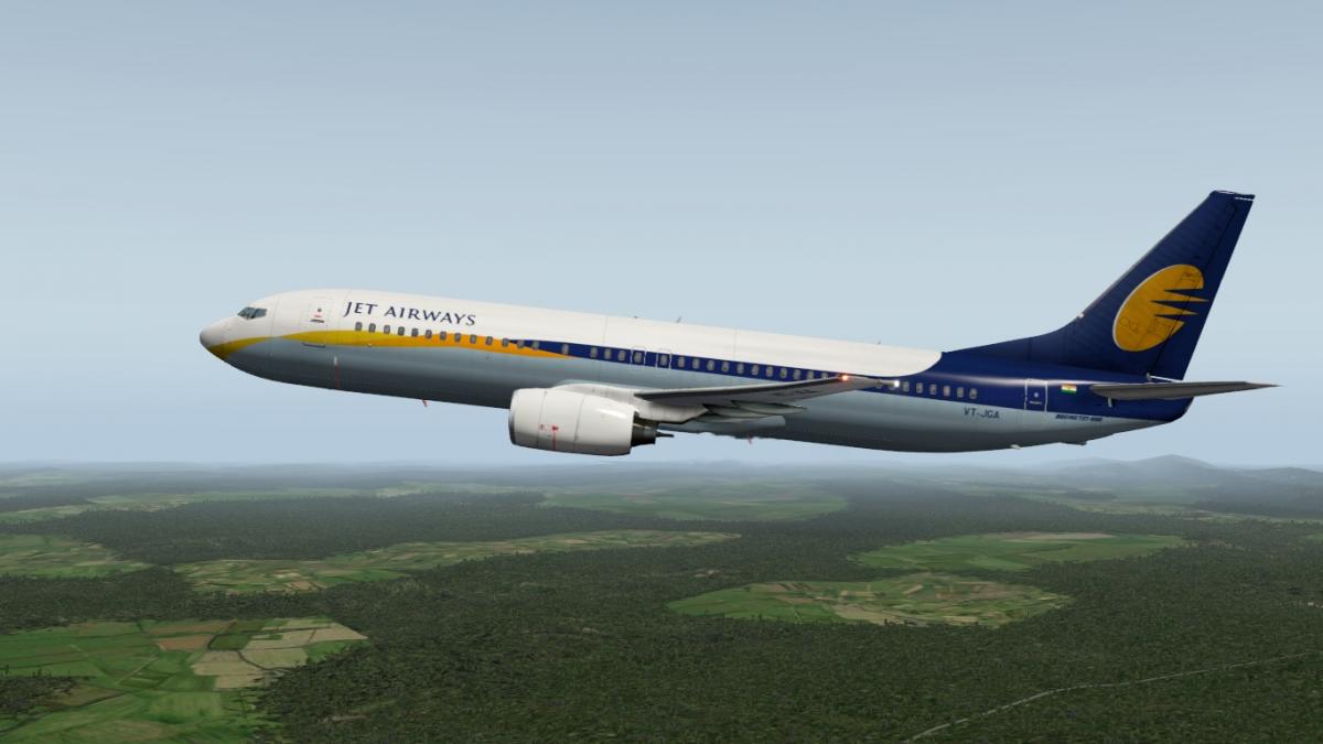 Jet Airways Boeing 737-800 VT-JGA (Non-Winglet) - Aircraft Skins ...