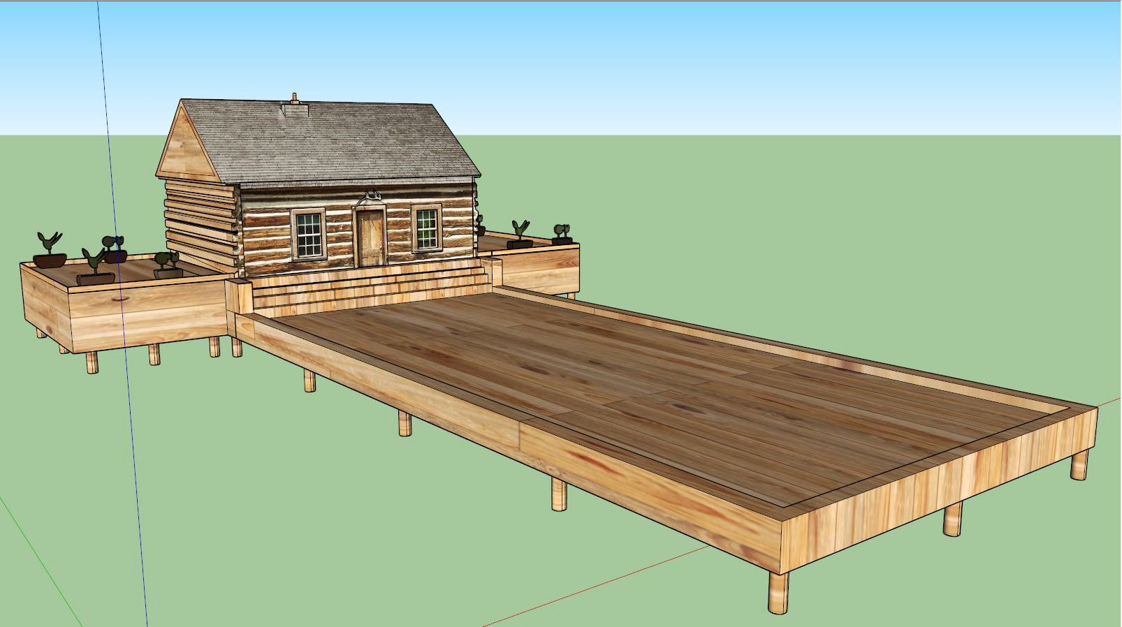 Dock Log Cabin - Objects - X-Plane.Org Forum