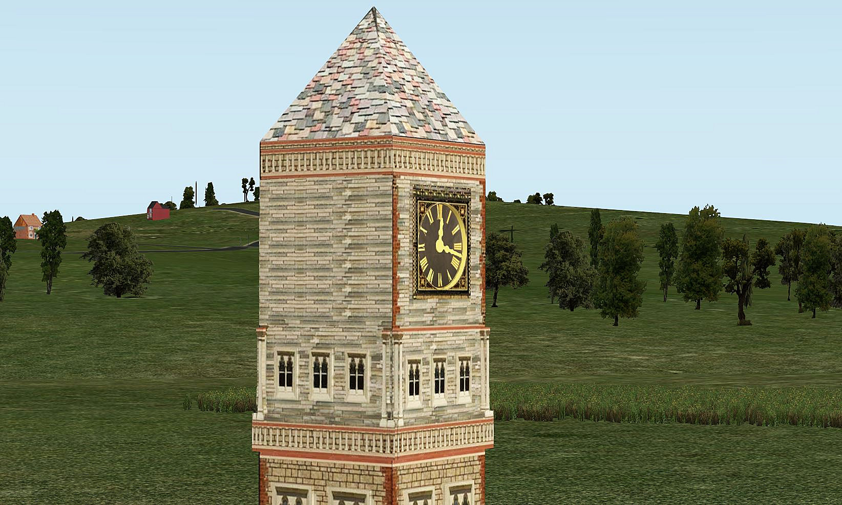 Clock Tower (Animated) - Objects - X-Plane.Org Forum