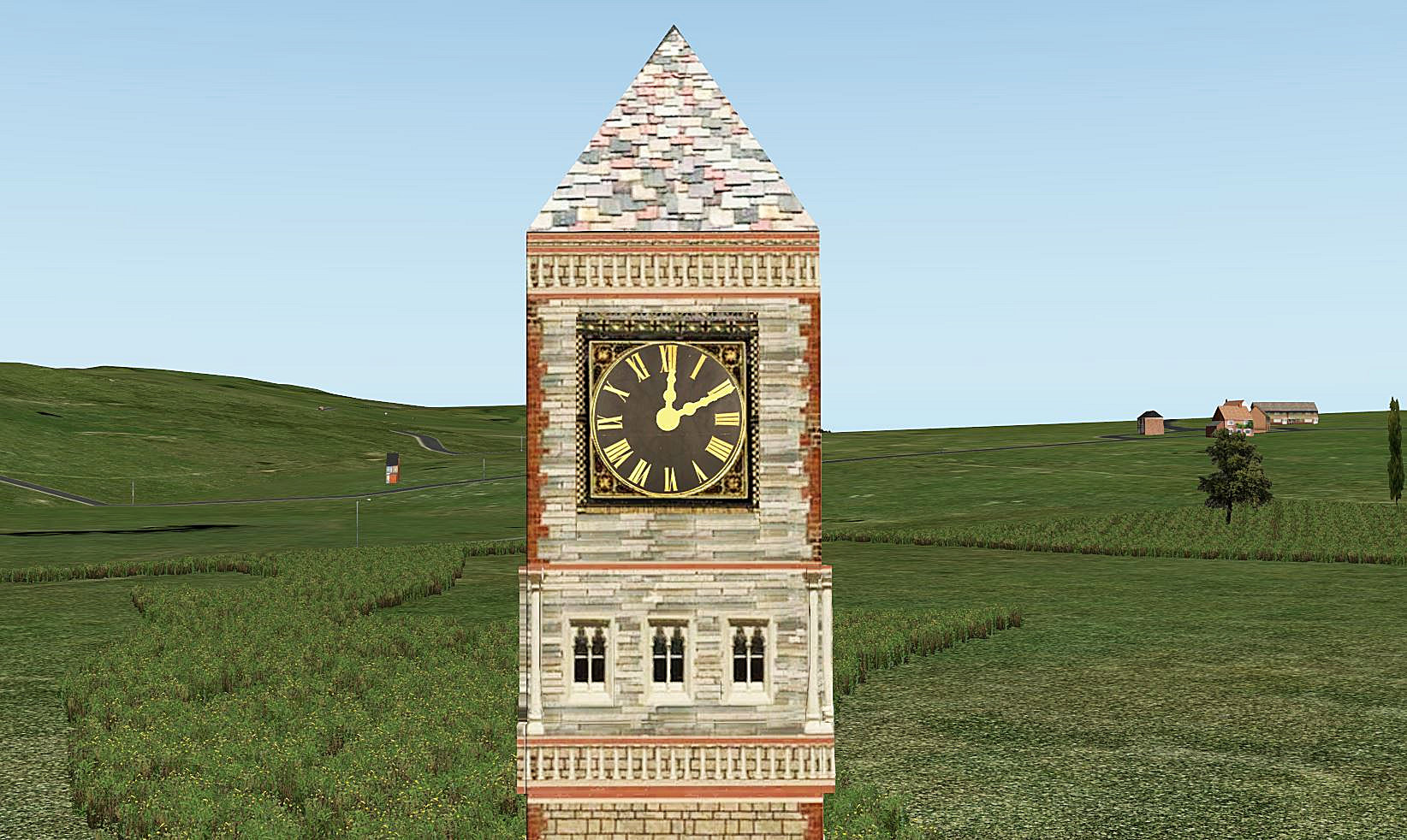 Clock Tower (Animated) - Objects - X-Plane.Org Forum