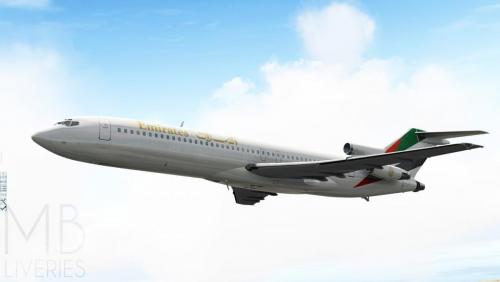 Emirates (A6-EMA) - Boeing 727-200Adv FJS - Aircraft Skins - Liveries ...
