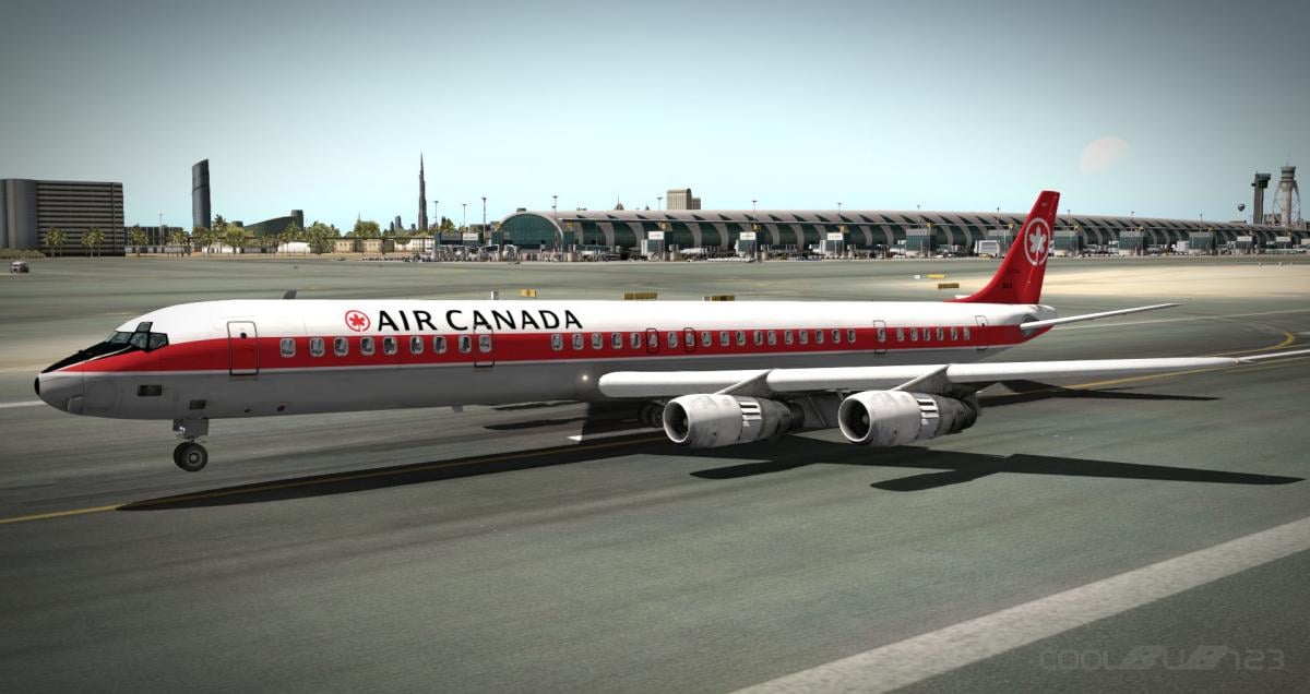 Air Canada DC-8 liveries pack - Aircraft Skins - Liveries - X-Plane.Org ...