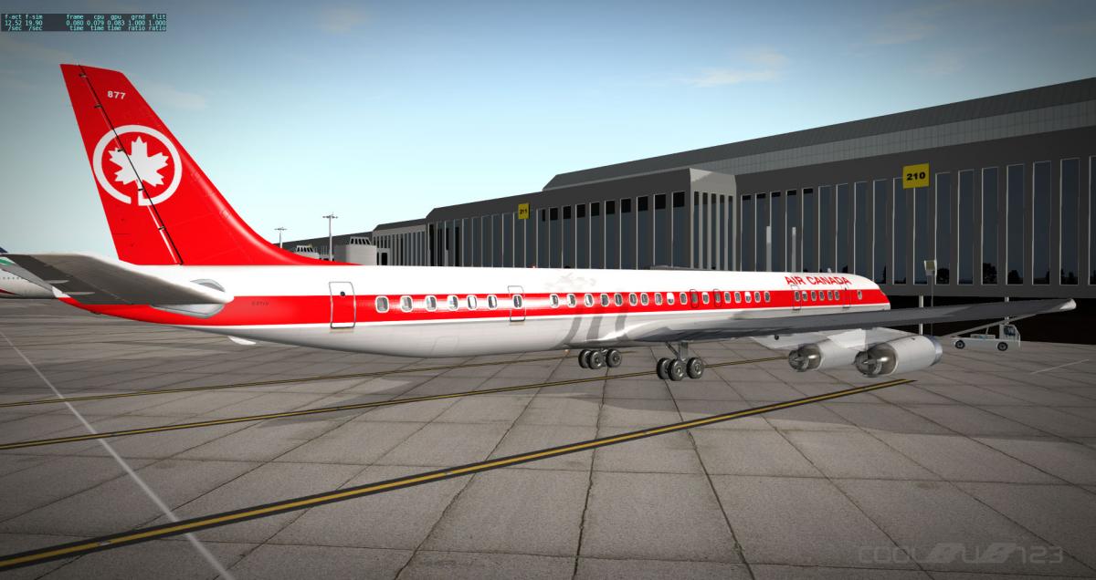 Air Canada DC-8 liveries pack - Aircraft Skins - Liveries - X-Plane.Org ...