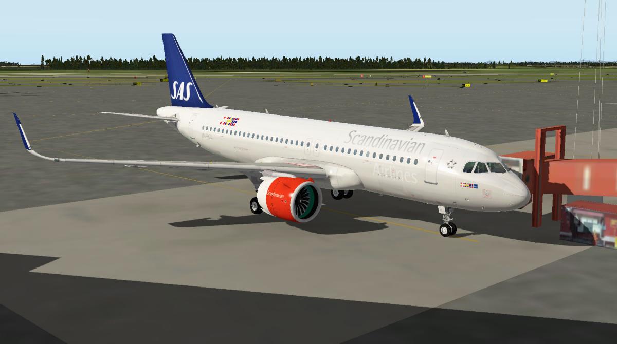 Scandinavian Airlines JarDesign A320 NEO - Aircraft Skins - Liveries ...