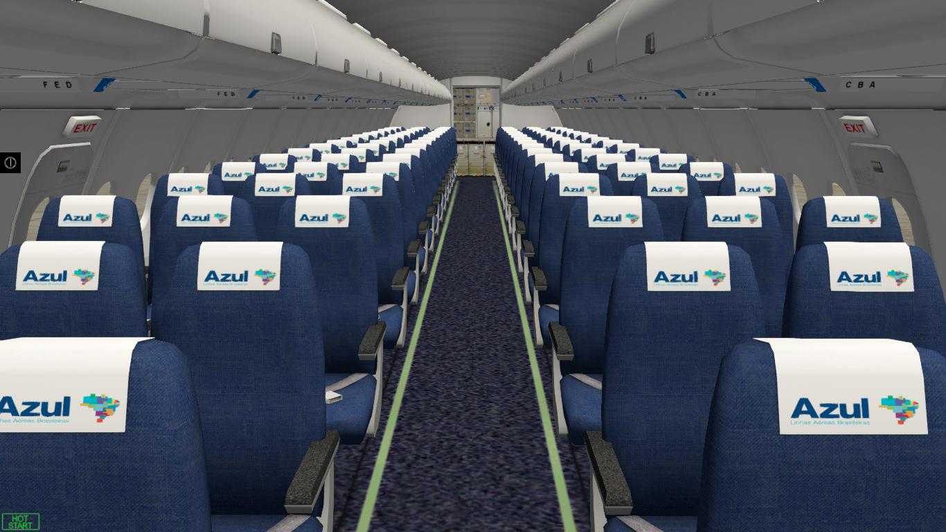 Airbus A320 Azul PR-YRA JarDesign (UPDATED). - Aircraft Skins ...