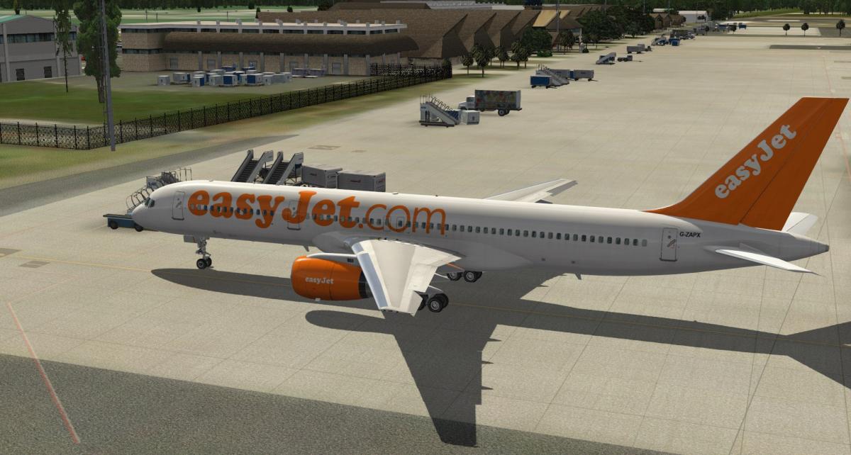 Easyjet for Boeing 757-200 v2 Flight Factor - Aircraft Skins - Liveries ...