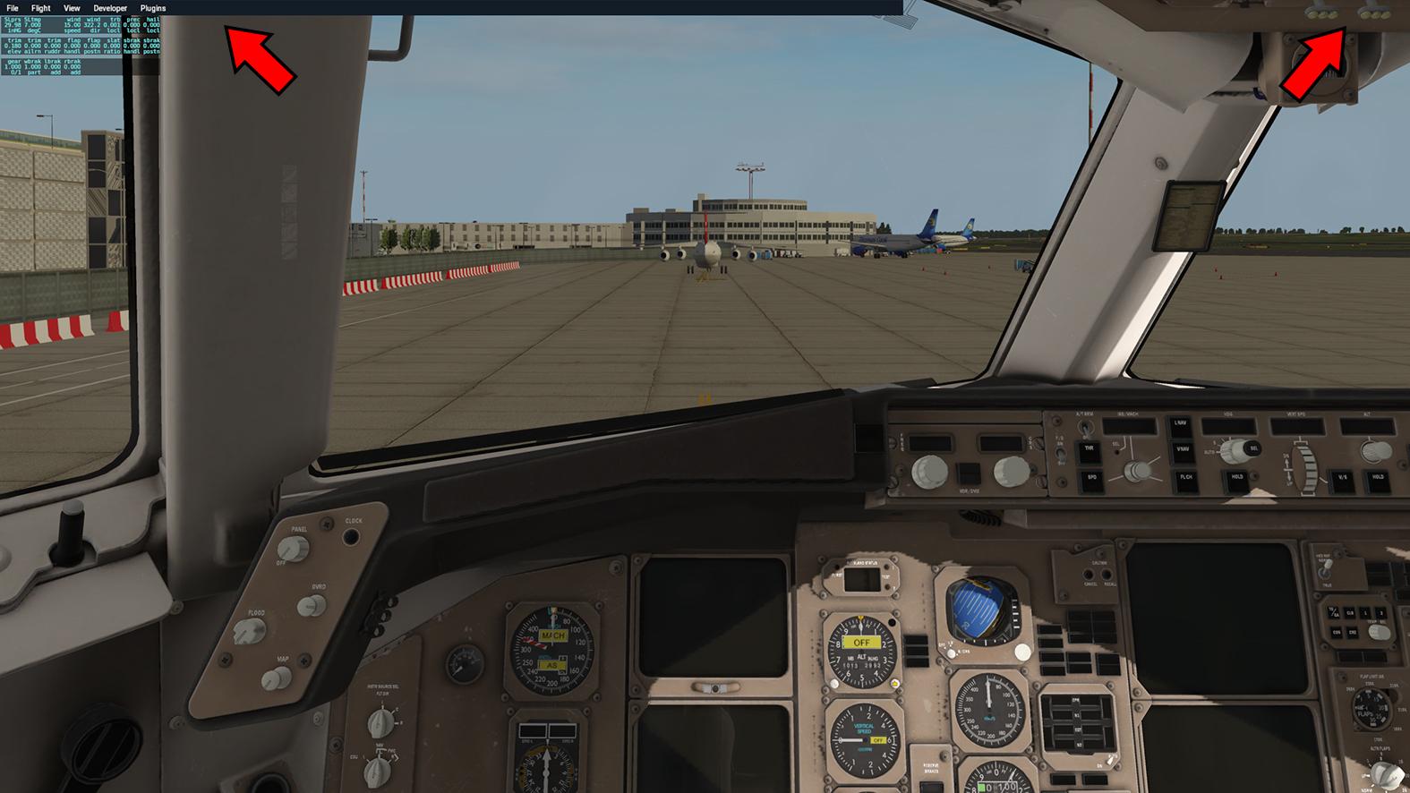 [SOLVED] x-plane menu not showing - Boeing 767 Professional - X-Plane ...
