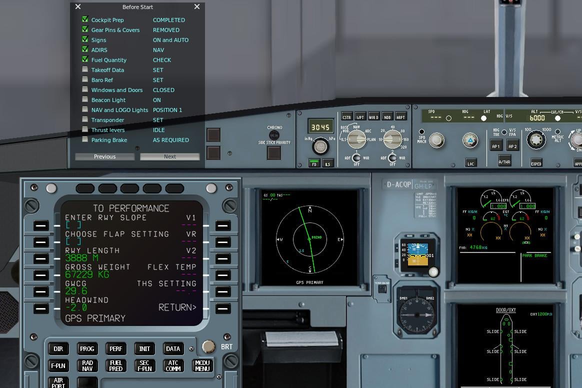 Concise Airbus A320 Checklist for QPAC A320 v2 - Utilities - X-Plane ...