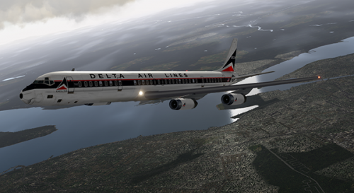 Delta Vintage for DC8 61/63 - Aircraft Skins - Liveries - X-Plane.Org Forum
