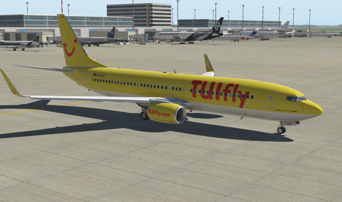 TUIfly Boeing 737-800 Default - XP11 - Aircraft Skins - Liveries - X ...