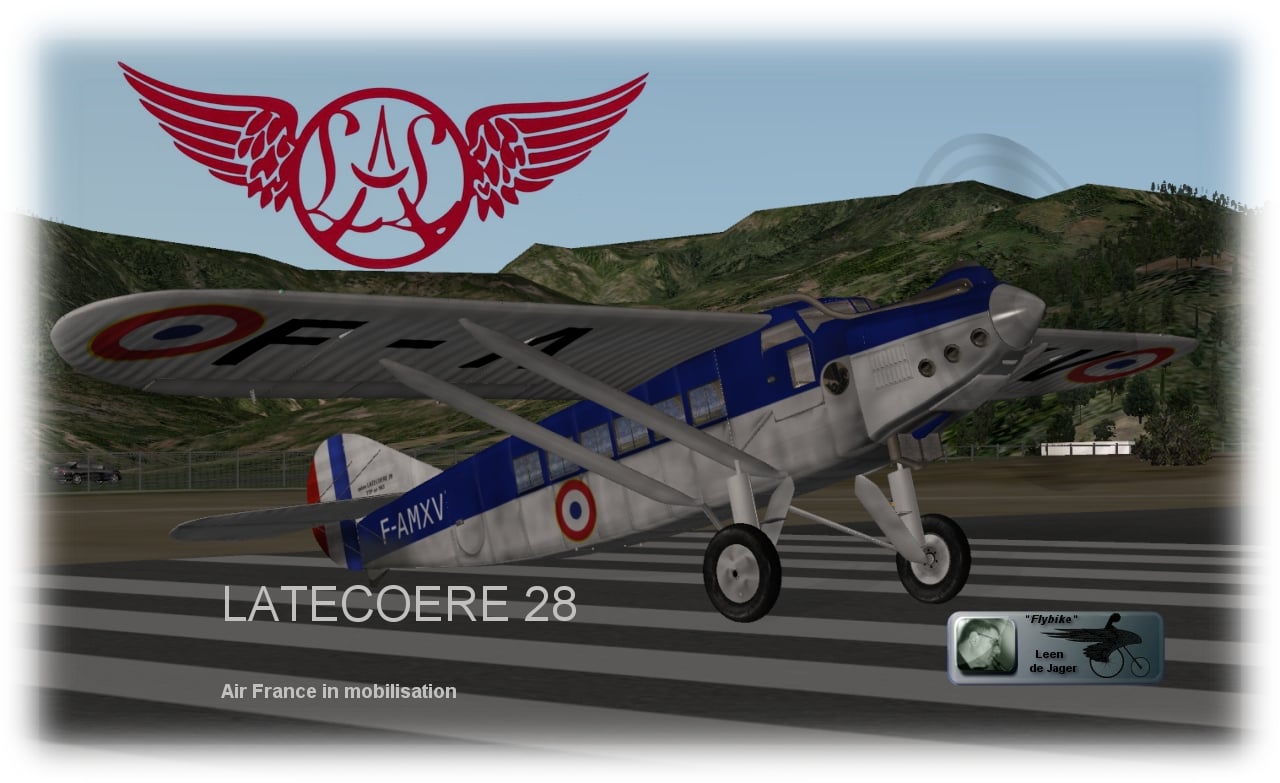 OLD Air France (duo-) livery for the Latecoere 28 - Aircraft Skins ...