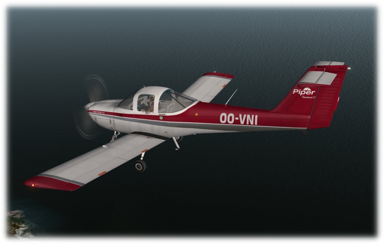Piper Tomahawk OO-VNI-livery , light interior. - Aircraft Skins ...