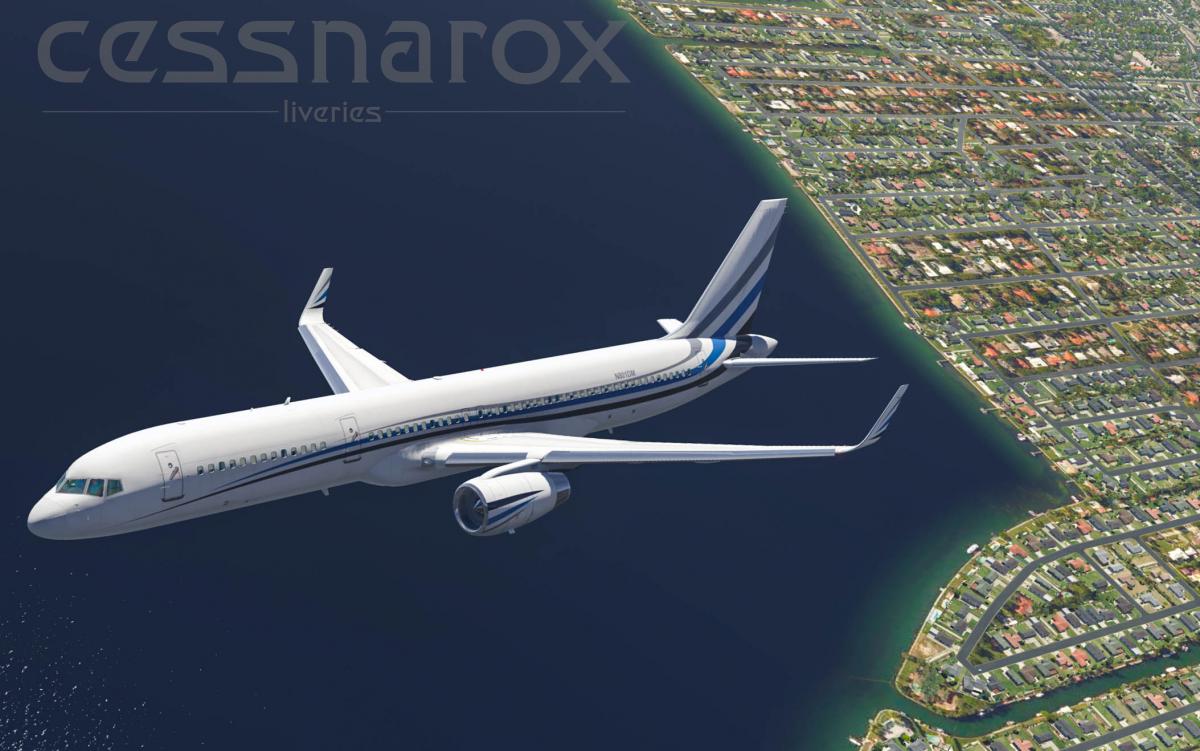 N801DM (Private) - FlightFactor 757(-200)v2 Livery - Aircraft Skins ...