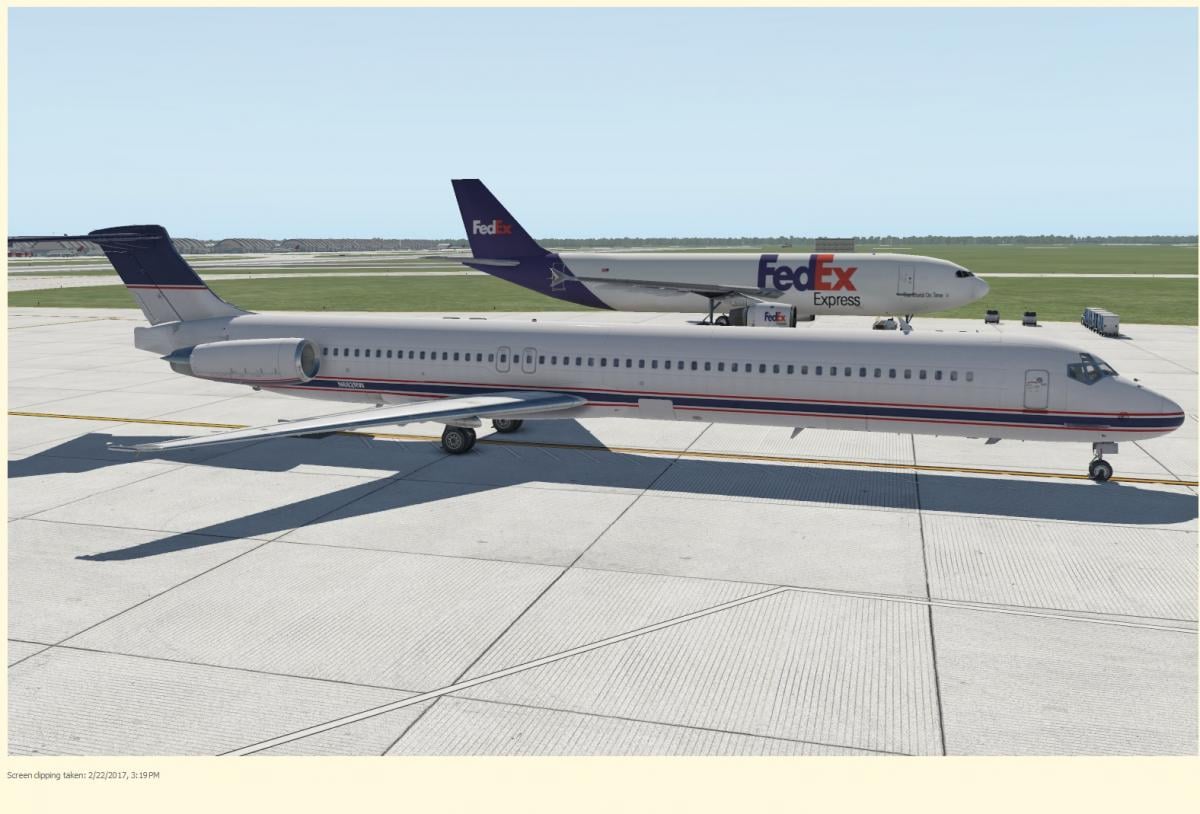Red Bird III for Default MD-82 X-Plane 11 - Aircraft Skins - Liveries ...
