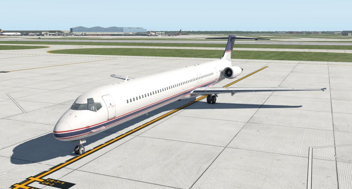 Red Bird III for Default MD-82 X-Plane 11 - Aircraft Skins - Liveries ...