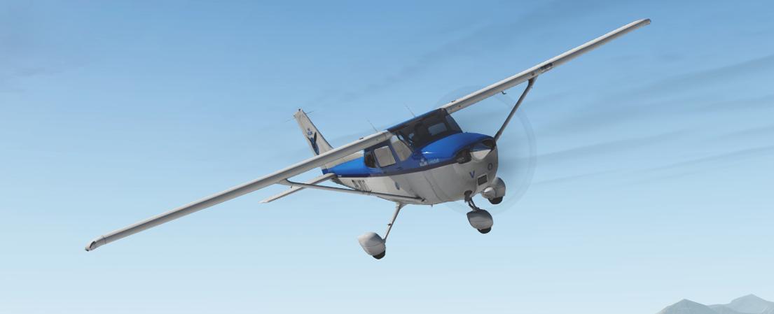 Default C172SP XP11 - KLM Aeroclub - Aircraft Skins - Liveries - X ...
