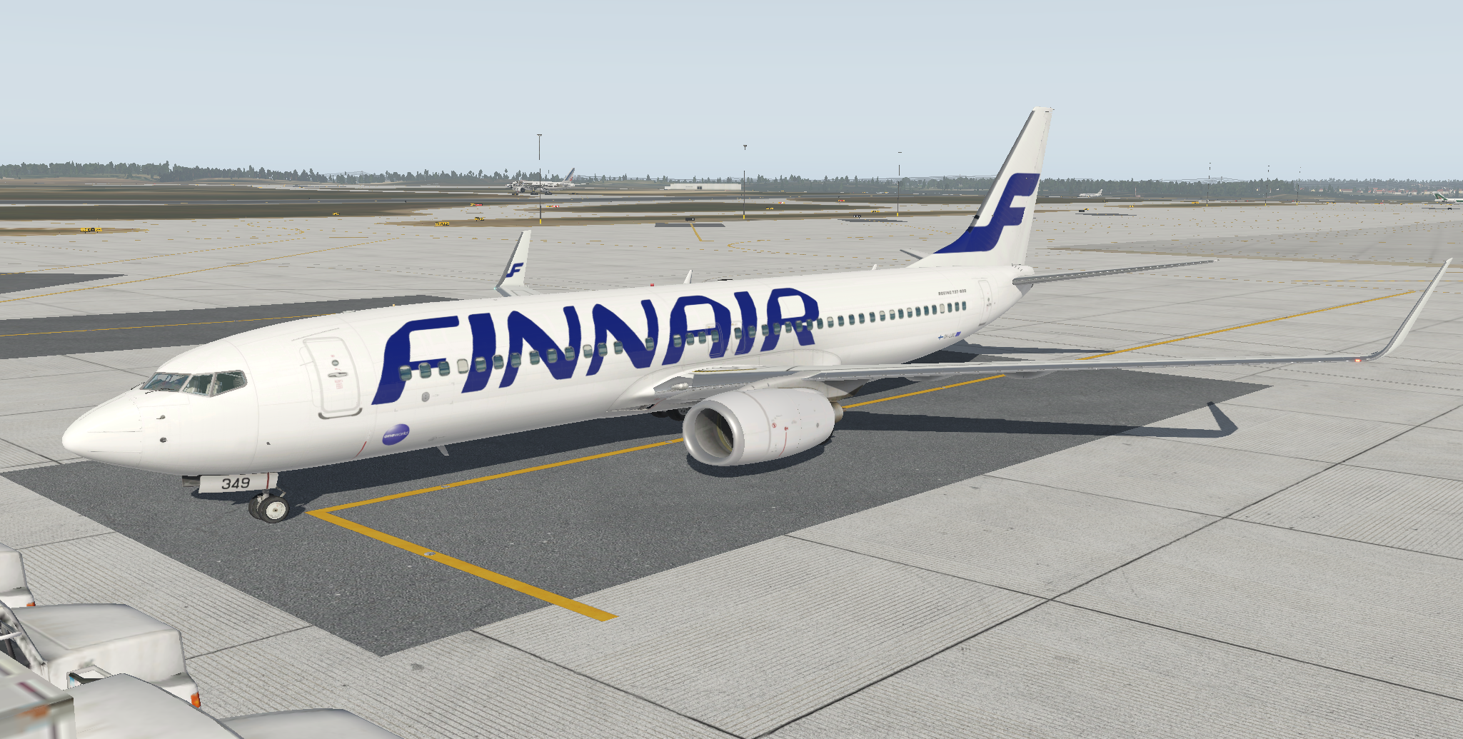 X-Plane 11/Boeing 737-800 Finnair Livery - Aircraft Skins - Liveries ...