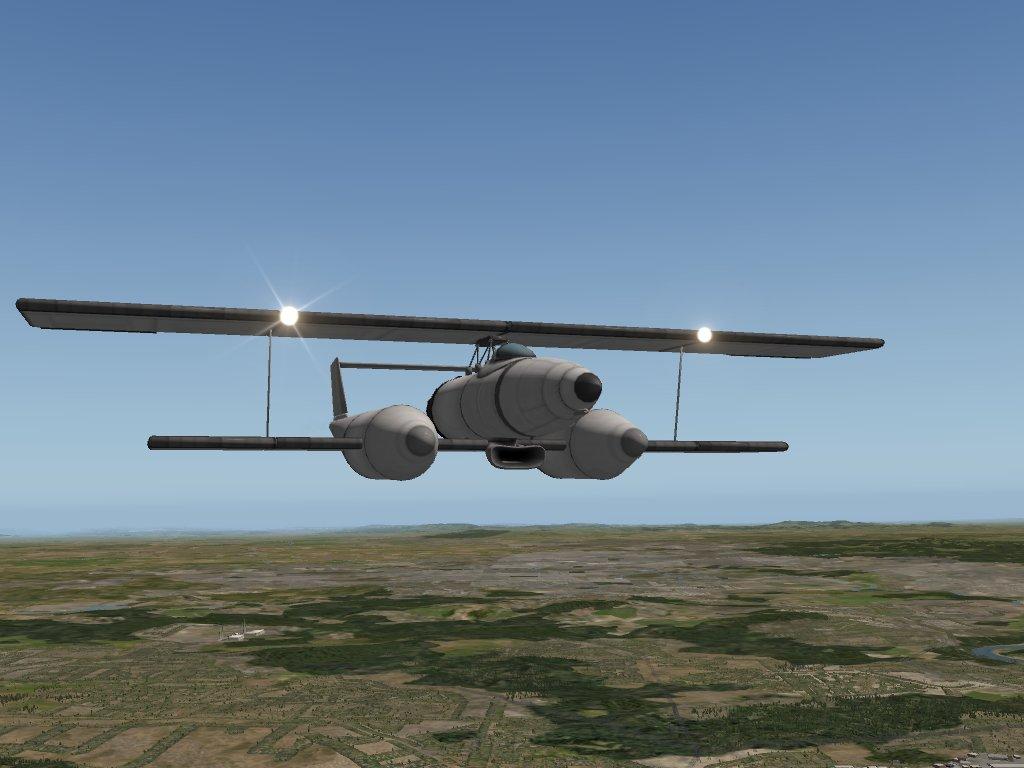 Kerbal Jet Biplane - Custom Designs - X-Plane.Org Forum