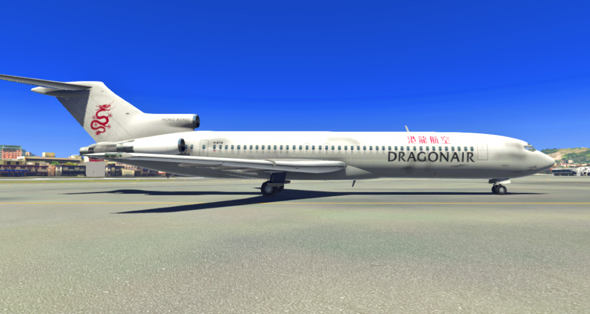 FJS 727-200 Dragonair Livery - Aircraft Skins - Liveries - X-Plane.Org ...
