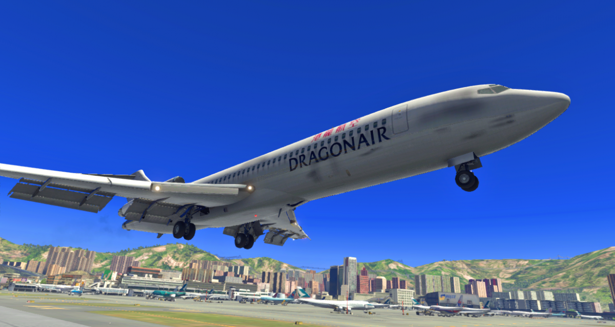 FJS 727-200 Dragonair Livery - Aircraft Skins - Liveries - X-Plane.Org ...