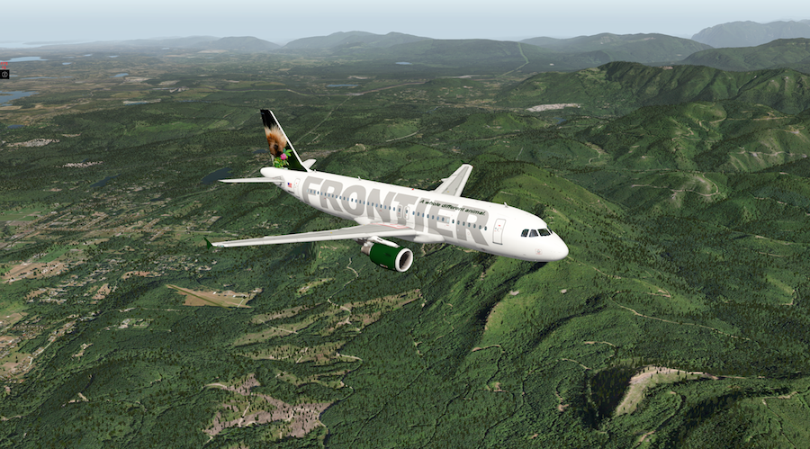 Frontier "Spike the Porcupine" livery for the JAR a320neo - Aircraft ...