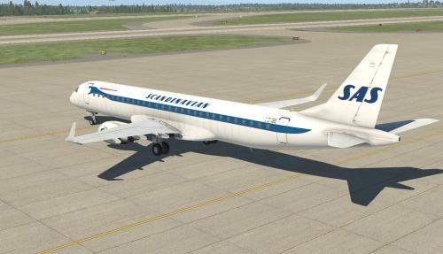 Embraer 195 v2 SAS 1970 - Freeware E175-E195 by X-Crafts - X-Plane.Org ...