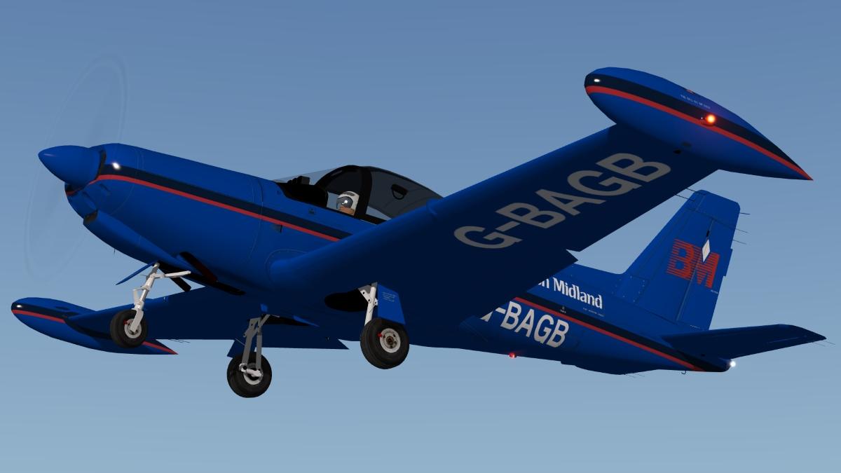 Livery British Midland -blue- for SF-260 by Paolo - Aircraft Skins ...