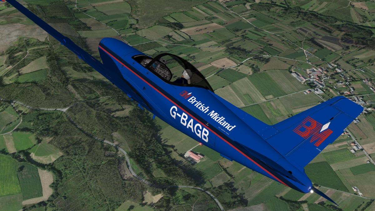 Livery British Midland -blue- for SF-260 by Paolo - Aircraft Skins ...
