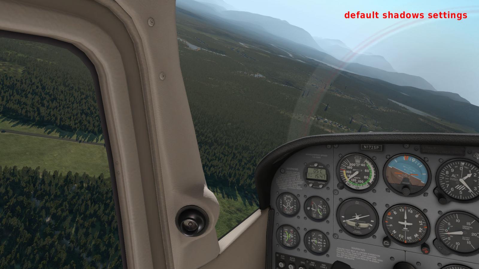 Ground Objects Shadows Disappear When in Cockpit ??? - XP11 Technical ...