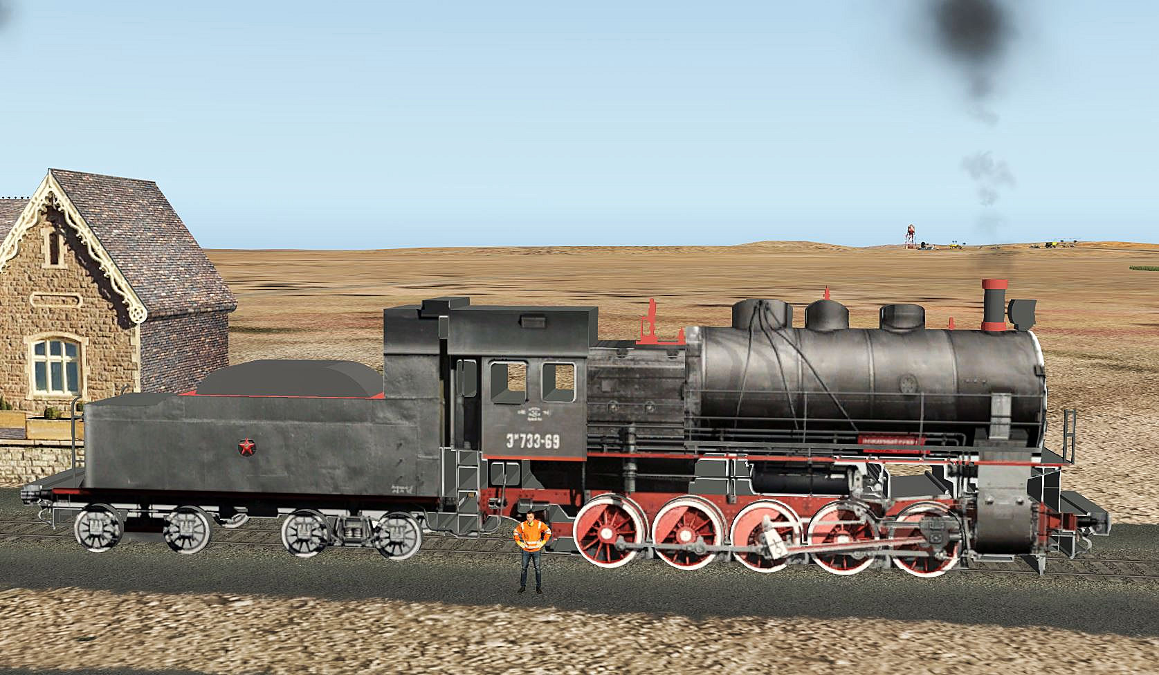 Russian Steam Locomotive (Static) - Objects - X-Plane.Org Forum