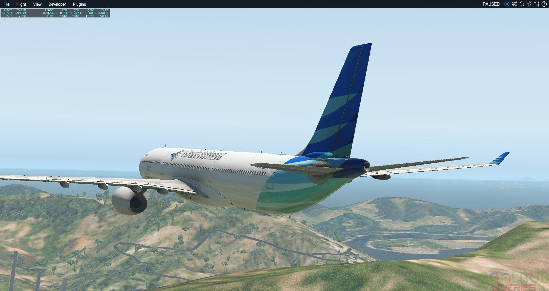 Garuda Indonesia A333 - Aircraft Skins - Liveries - X-Plane.Org Forum