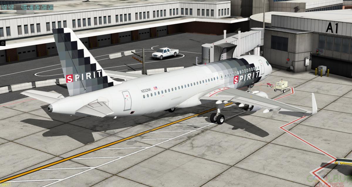 Spirit Airlines (Silver Pixel) A320 - Aircraft Skins - Liveries - X ...