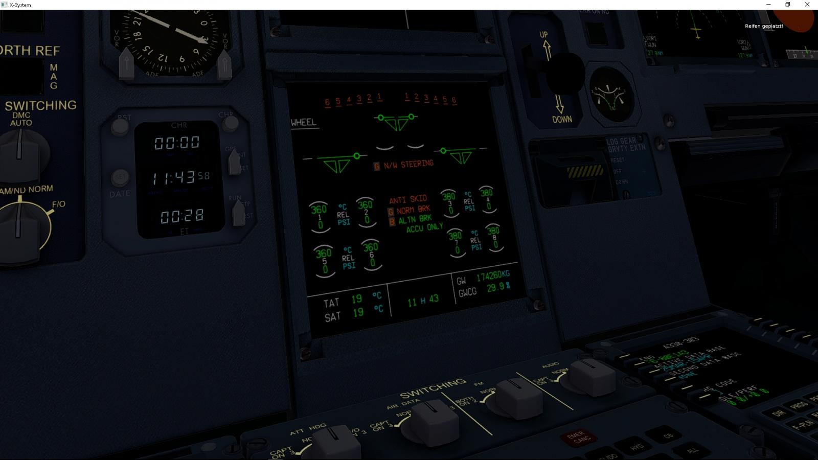Allways blown Tire! - A330 by RWDesigns - X-Plane.Org Forum