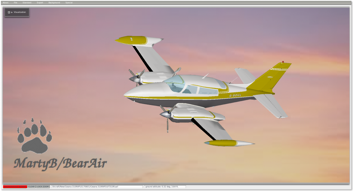 Simple Liveries For Cessna 310R Turbo II - Aircraft Skins - Liveries ...