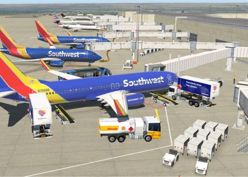 KABQ - Albuquerque Sunport International Airport - Scenery Packages - X ...