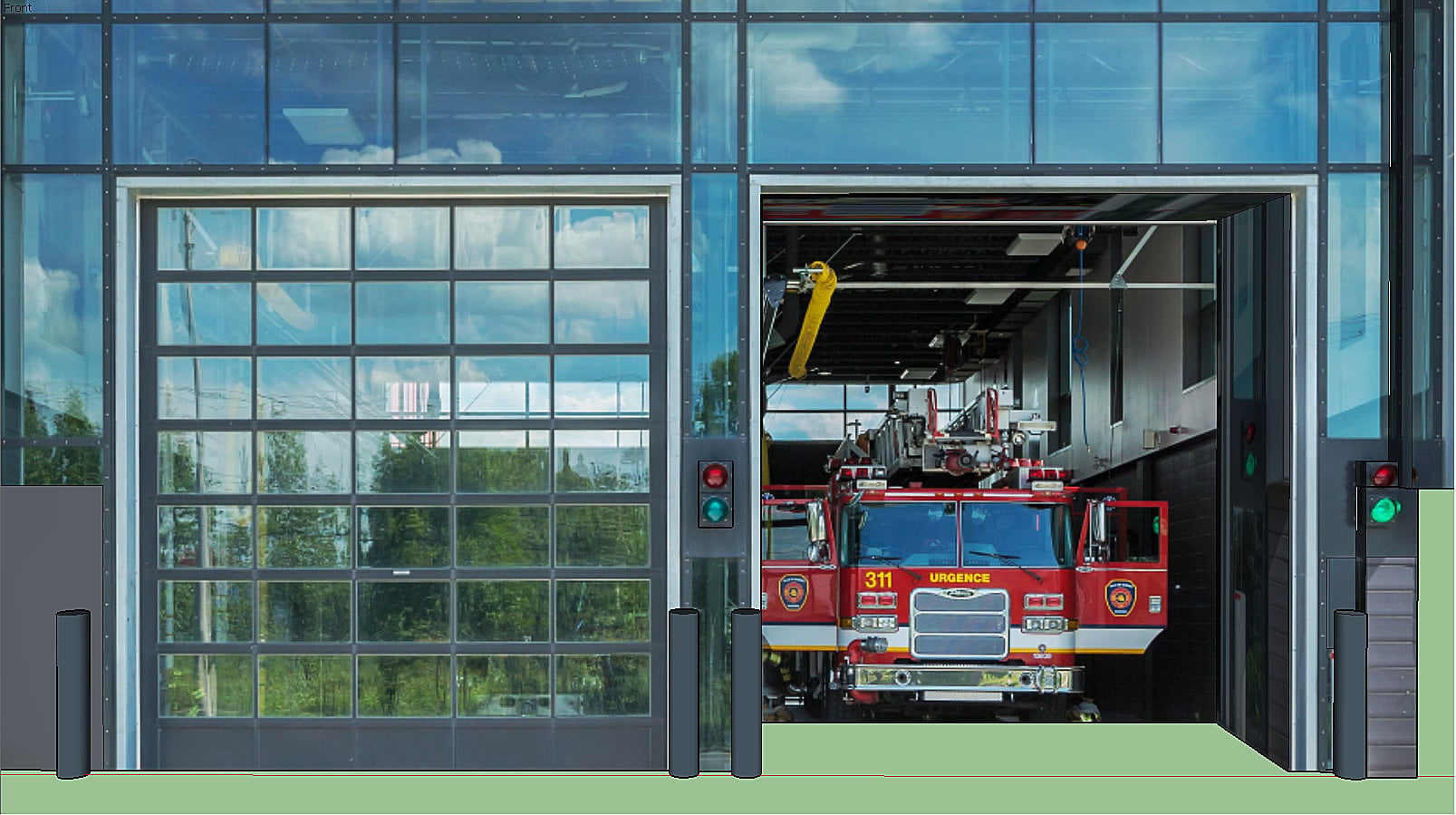 Small US Fire Station - Objects - X-Plane.Org Forum