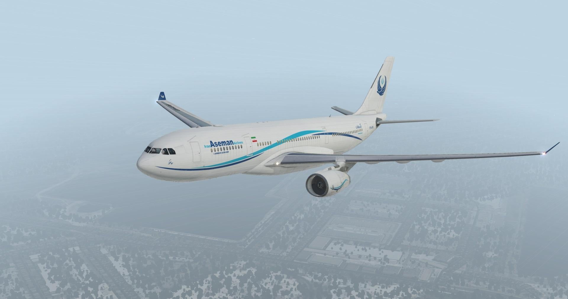 Aseman Airlines A332 Repaint - Aircraft Skins - Liveries - X-Plane.Org ...