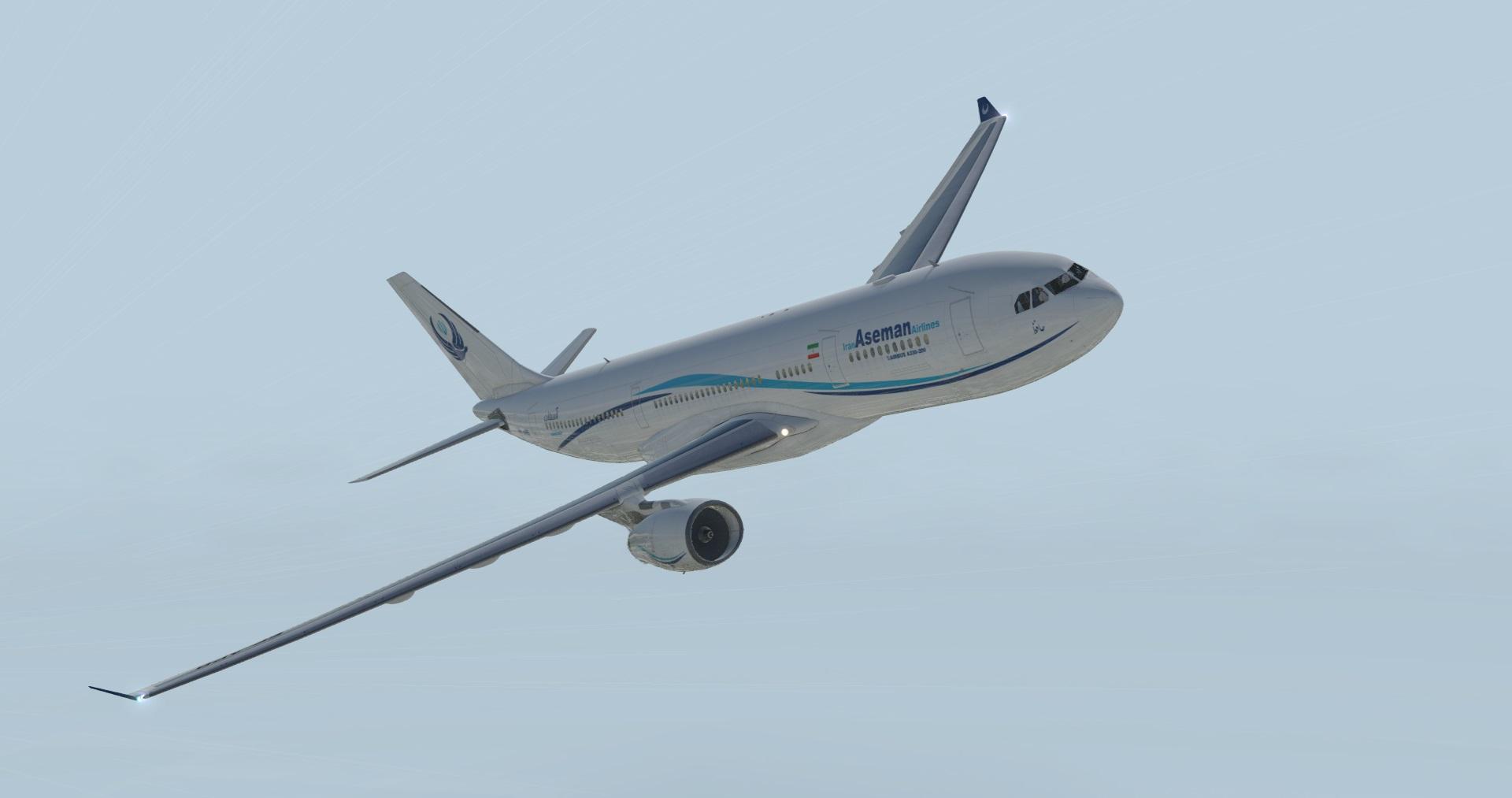 Aseman Airlines A332 Repaint - Aircraft Skins - Liveries - X-Plane.Org ...