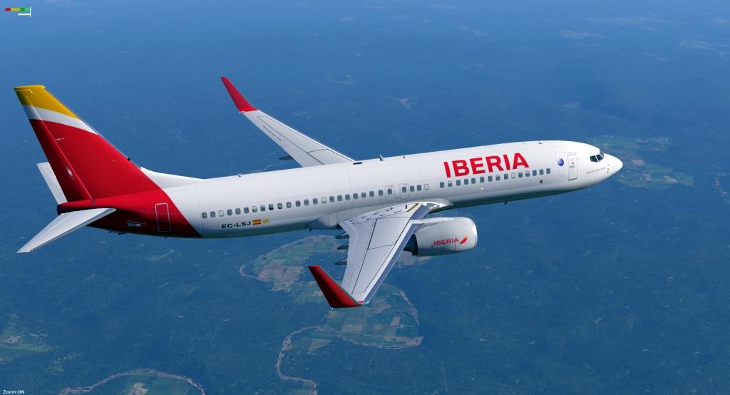 IBERIA Airlines B737-800 XP11 Default - Aircraft Skins - Liveries - X ...