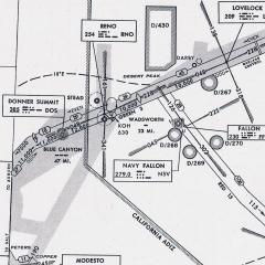 1954 IFR Enroute Charts - Mountain West - Flight Plans and Sectionals ...