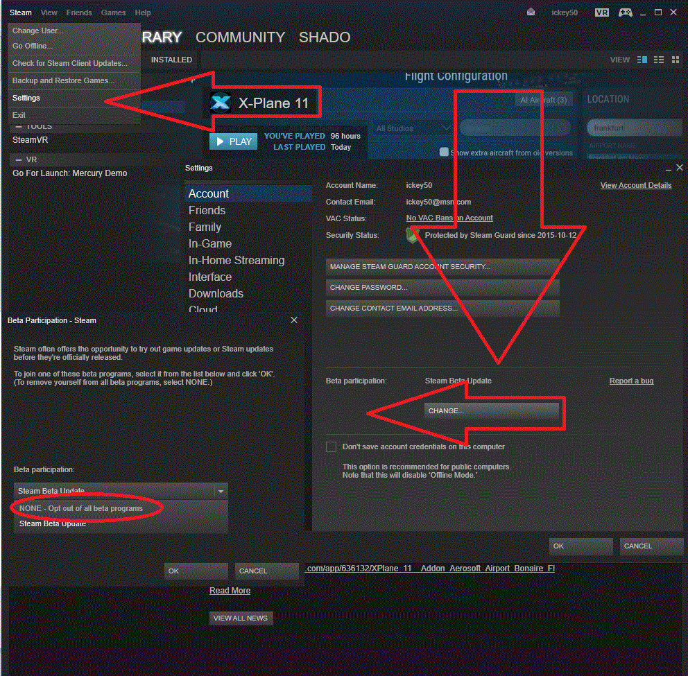 Help Updating XP11 to 11.02 (STEAM VERSION) - Page 2 - XP11 General ...