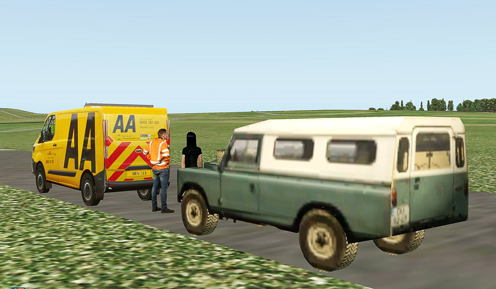 AA Roadside Assistance Van - Objects - X-Plane.Org Forum