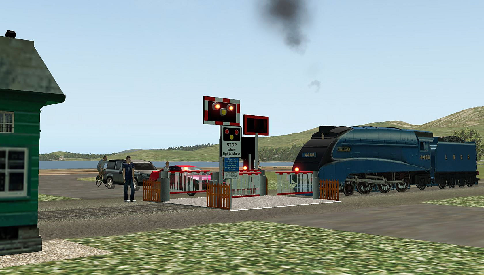 UK Level Crossing (Animated) - Objects - X-Plane.Org Forum
